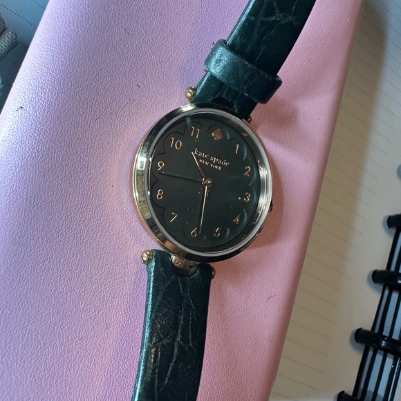 kate spade | Accessories | Kate Spade Forrest Green Dial Watch With ...